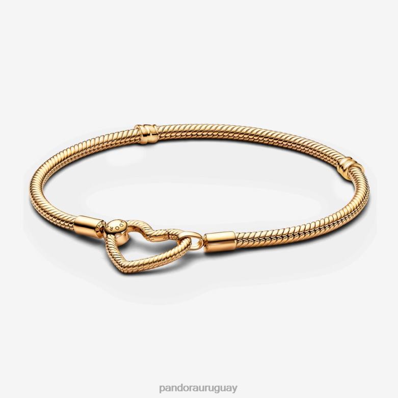 accesorios 64J6V352 Pandora pulsera con cadena de serpiente y cierre de ...